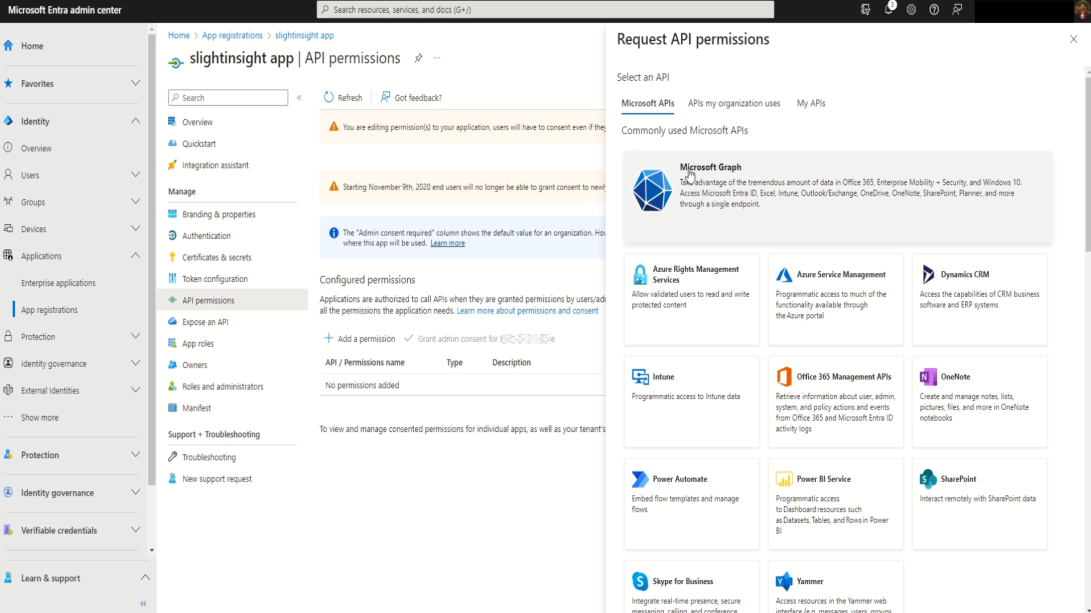 Register Application in Microsoft Identity – For sending emails from ...