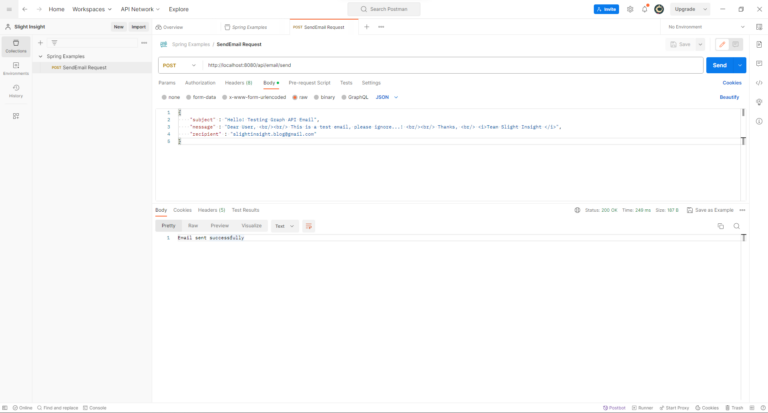 Building A Spring Boot Rest Api To Send Email With Microsoft Graph Apis Slight Insight