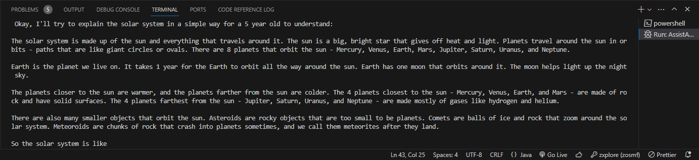 Developing a Spring Boot Application with Amazon Bedrock API - Slight Insight